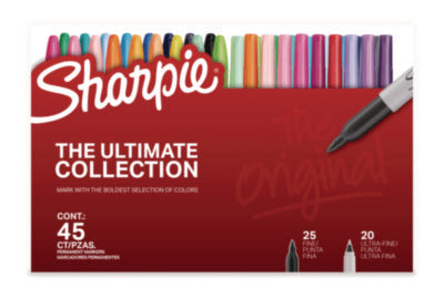 Sharpie® Permanent Markers Ultimate Collection, Assorted Tip Sizes/Ass ...