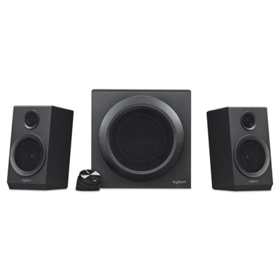 Logitech® Z333 Multimedia Speakers, Black – Wynn Depot