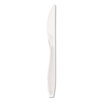 Solo® Impress Heavyweight Full-Length Polystyrene Cutlery, Knife, Whit ...