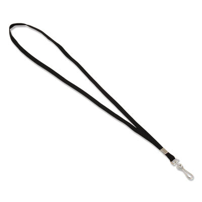 Advantus Deluxe Lanyard, Metal J-Hook Fastener, 36" Long, Black – Wynn ...