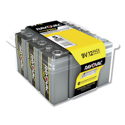 Rayovac® Ultra Pro Alkaline 9V Batteries, 12/Pack – Wynn Depot