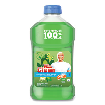 Mr. clean® Multipurpose Cleaning Solution, 45 oz Bottle, Gain Original ...