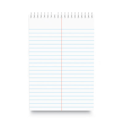 Universal® Steno Pads, Gregg Rule, Red Cover, 80 White 6 x 9 Sheets ...