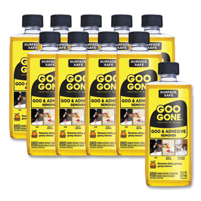 Goo gone® Original Cleaner, Citrus Scent, 8 oz Bottle, 12/Carton