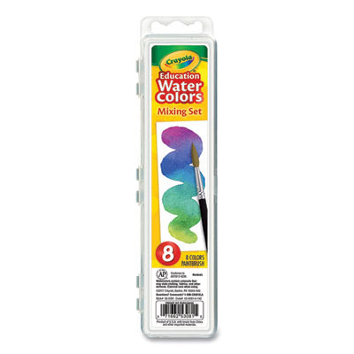 Crayola® Watercolor Mixing Set, 7 Assorted Colors, Palette Tray – Wynn ...