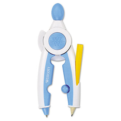 Westcott® Soft Touch School Compass with Antimicrobial Product Protect